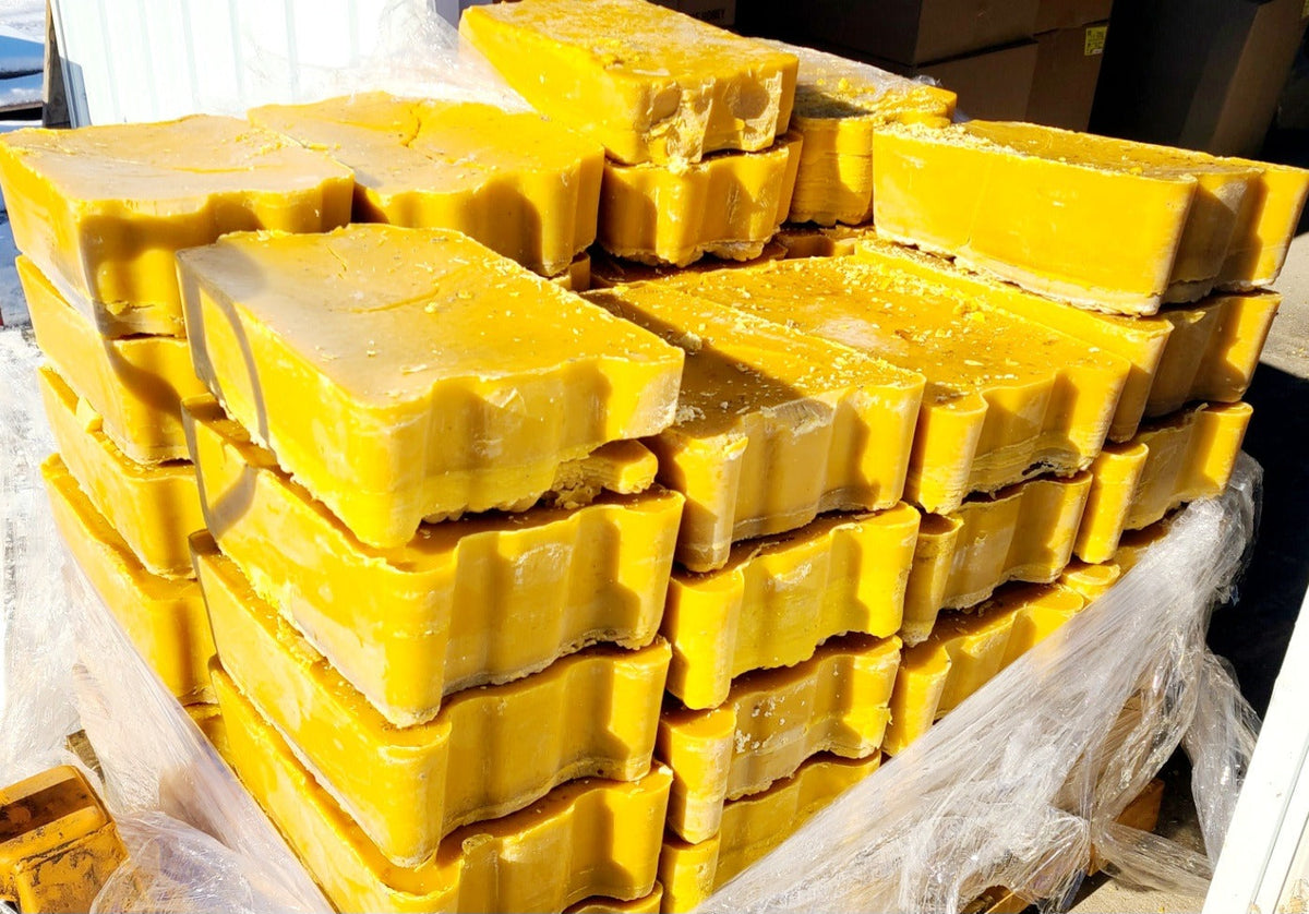 New Beeswax Options! Online Wax Pallets With Shipping Included! | Ebert Honey Store
