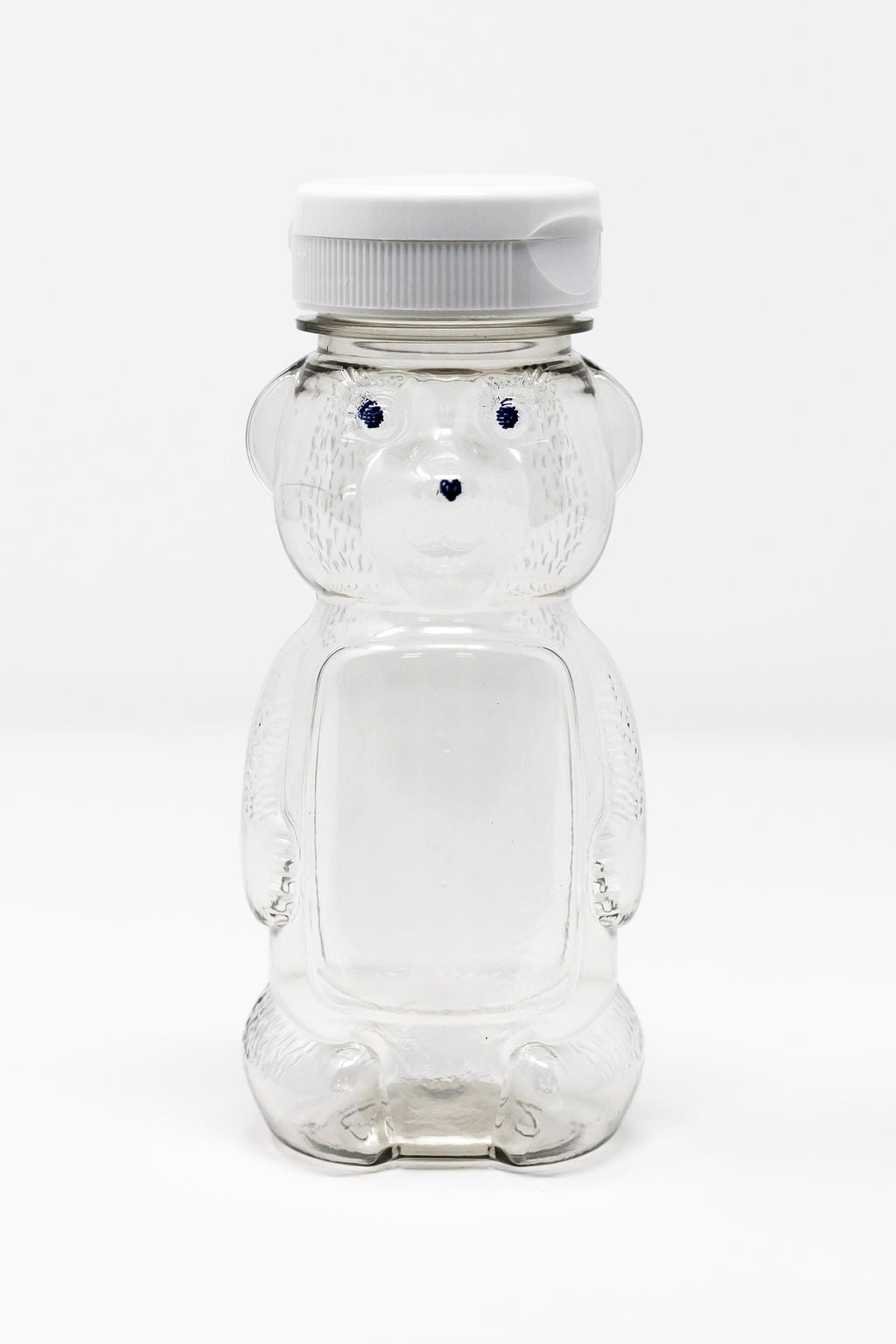 8 oz PET Rectangle Bear | Ebert Honey Store